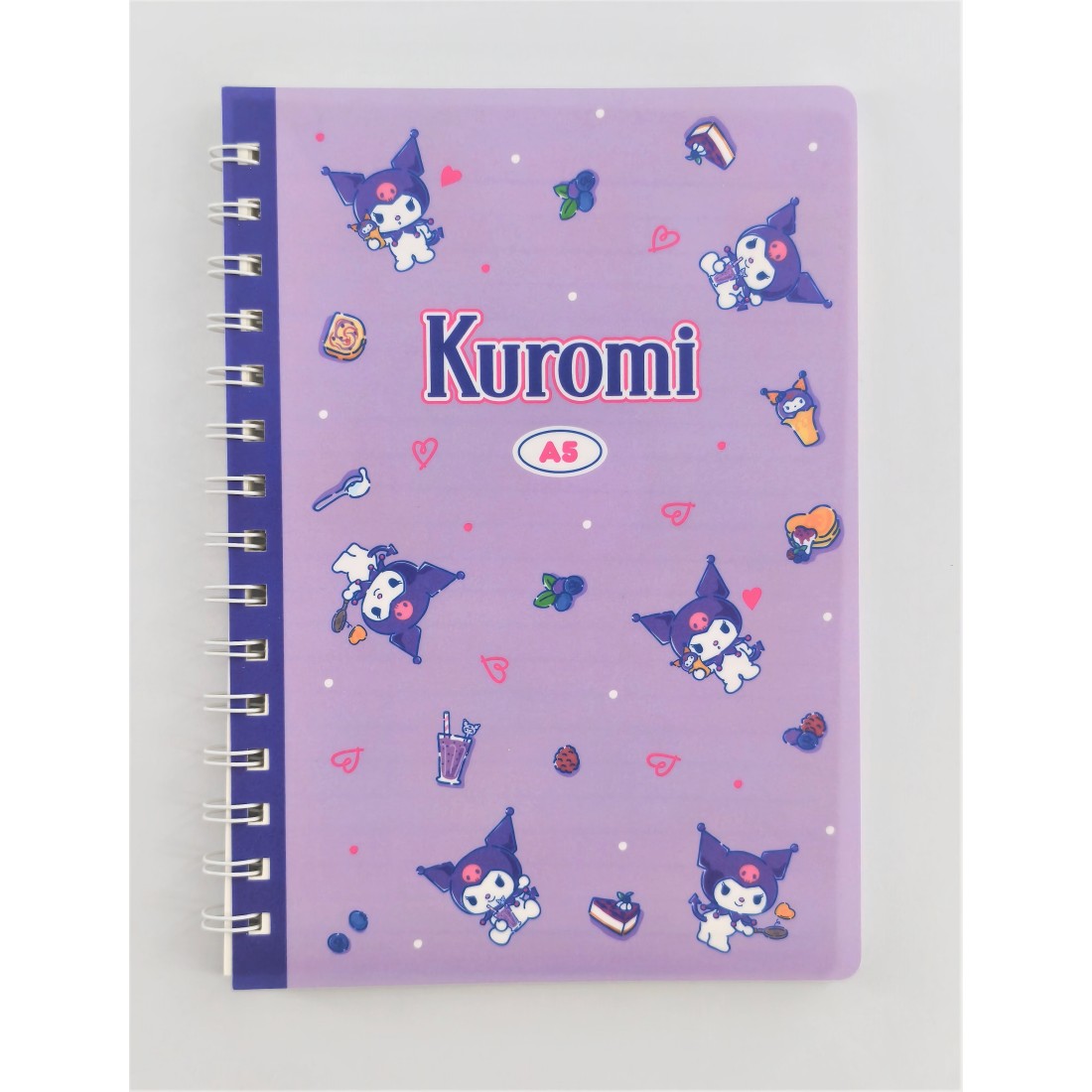 Kuromi Retro Collection A5 PP Wire-bound Book (80 Sheets)